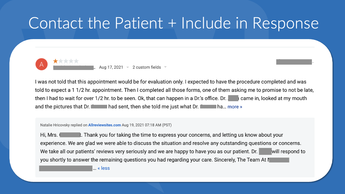 How to Respond to Online Reviews from Dental Patients