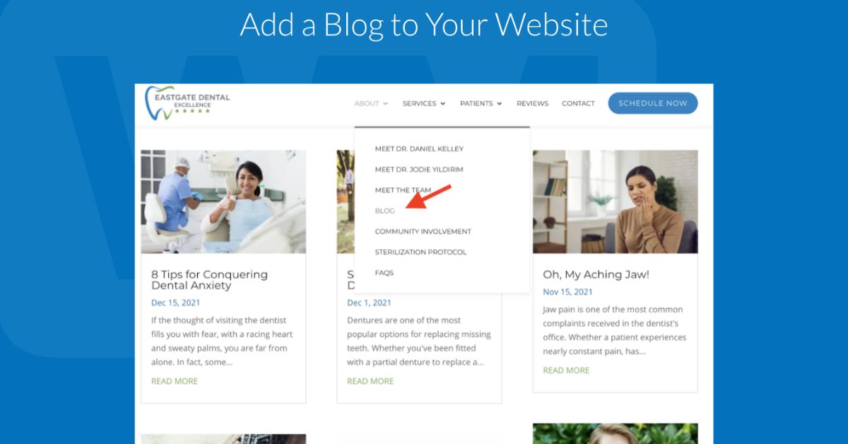 Why Does A Dentist Need A Blog? Dental Blogs Gain More Traffic
